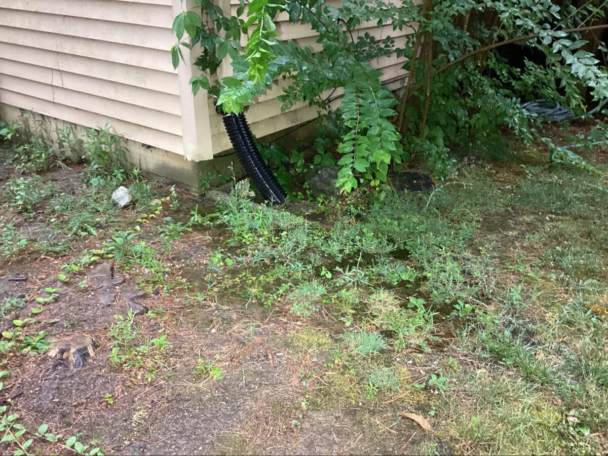 How to Drain Downspout Water Flow Away from a House | Caspian Home ...