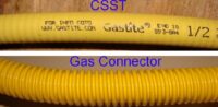 Yellow CSST Gas Pipe vs Yellow Gas Connectors: Understanding the ...